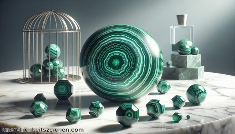 Malachit Wirkung » Transformation und innere Stärke - Unendlichkeitszeichen